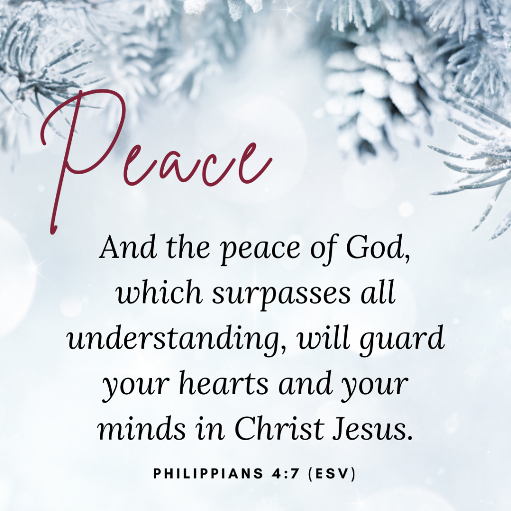 Enjoying Advent! Week 2 - Peace | Finding Rhythms Enjoying Life